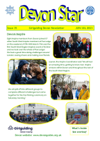 Devon Star Jun 23 Jul 23 | Girlguiding Devon